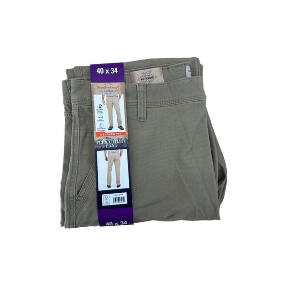 Weatherproof | Pants | Original Weatherproof Vintage Mens Flex Utility Pants Relaxed Fit Stretch ...